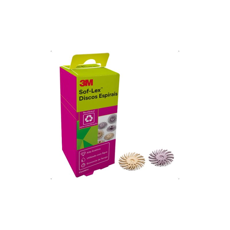 Kit Disco Diamantado Espiral Sof-Lex - 3M - Dental Med Sul