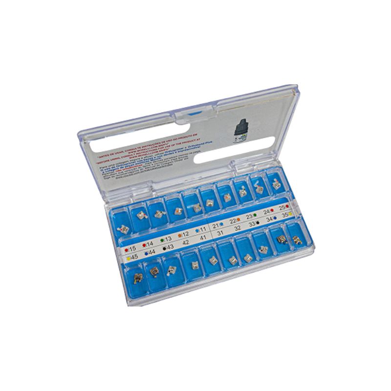 Kit Bráquete 01 Caso Prescrição Roth Ceramic SLP 022 - Morelli - Dental ...