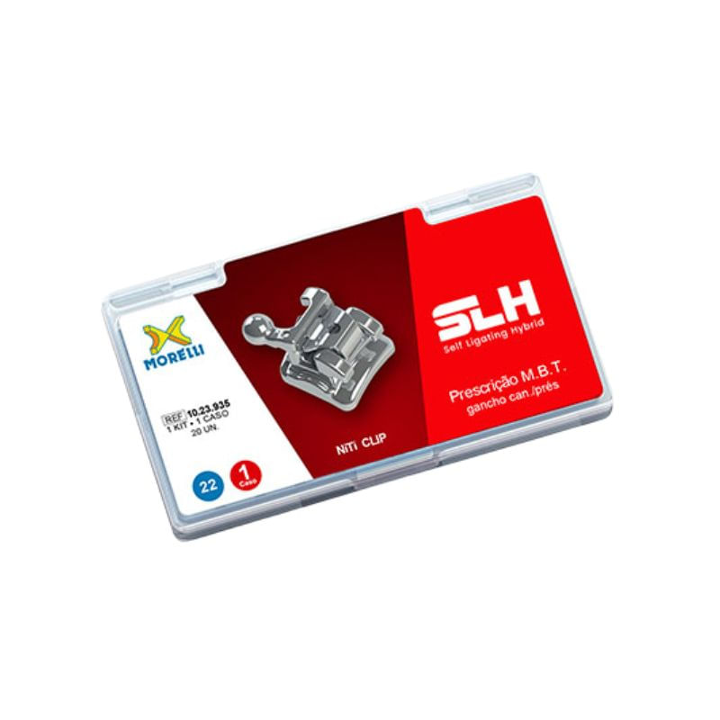 Kit Bráquete Prescrição M.B.T SLH 022 - Morelli - Dental Med Sul
