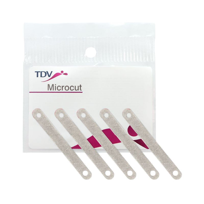 Tira de Lixa Diamantada Microcut Refil - TDV - Dental Med Sul