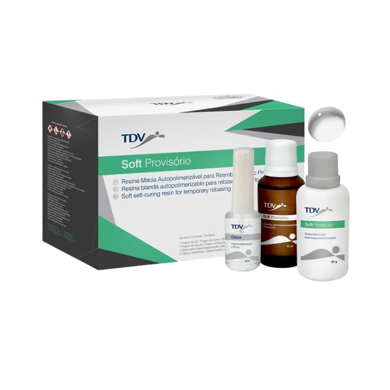 Kit Reembasador Soft Provisório - TDV - Dental Med Sul